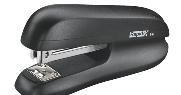 Máquina Agrafar Rapid F6 p/ 24/6 e 26/6 Preto | AUM