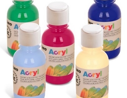 Tinta acrilica CMP 125 ml 402TA Verde Oliva 665 | AUM