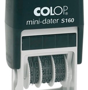 Datador Colop Mini-folio S160, 4mm | AUM